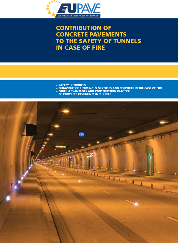 Contribution of Concrete Pavements to the Safety of Tunnels in case of ...
